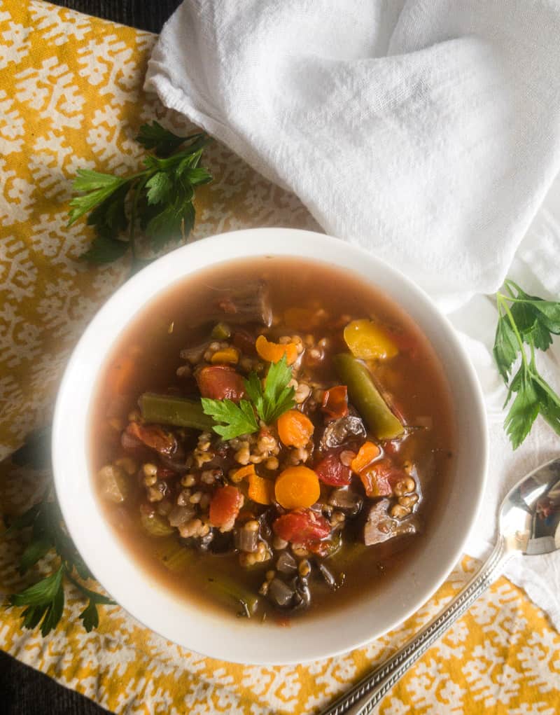 Vegetable Sorghum Soup | Inspired Fresh Life
