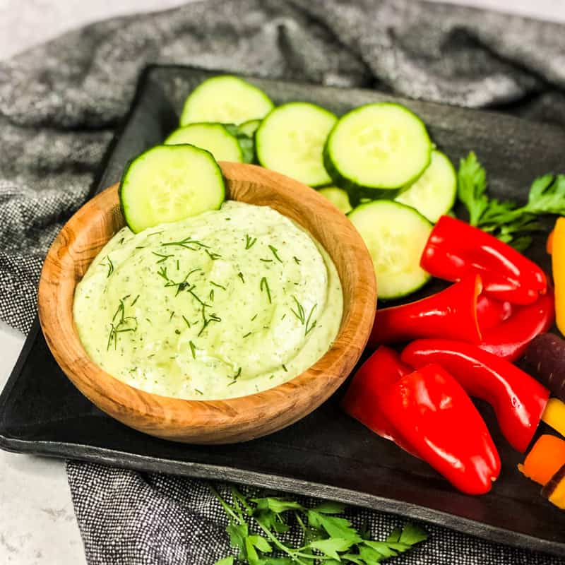 Ricotta Dip with Herbs and Garlic | Inspired Fresh Life